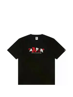 AAPE BY *A BATHING APE Aaper Graphic-print T-shirt - Black
