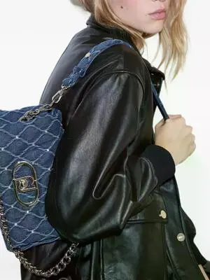 Liu Jo Medium Lapuffy Denim Bag