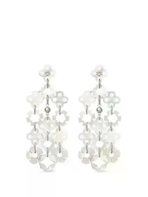 Tory Burch Forget Me Not Chandelier Earrings - Silver