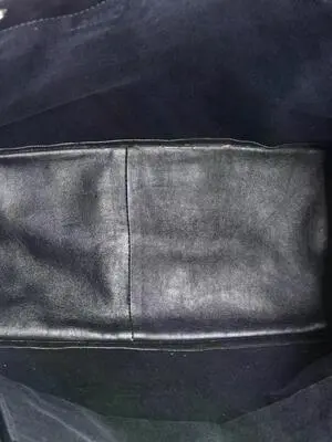 Saint Laurent Rive Gauche Leather Tall Tote Bag