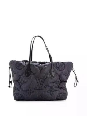LOUIS VUITTON Neverfull Inside Out Monogram Puffygram Mm Shoulder Bag