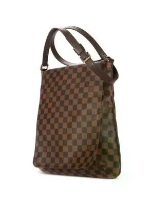 LOUIS VUITTON Musette Salsa Damier Ebène Shoulder Bag - Brown