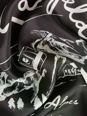 Karl Lagerfeld K/essential Apres Ski Scarf