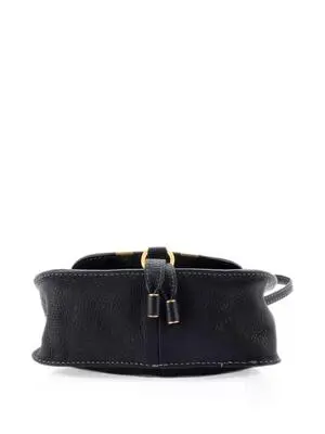 Chloé Marcie Satchel Leather Baby Crossbody Bag - Black