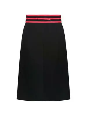 Red Valentino Black Wash Skirts