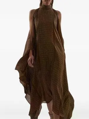 TALLER MARMO Agadez Striped Kaftan Dress