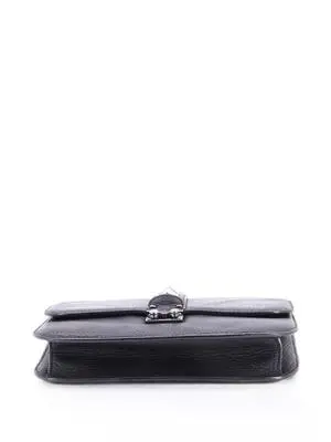 Valentino Garavani Glam Lock Leather Medium Shoulder Bag