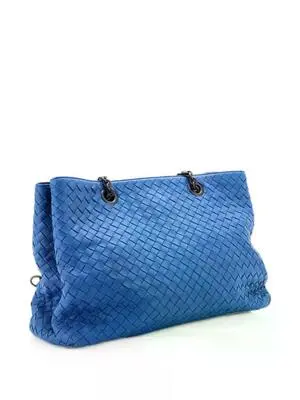 Bottega Veneta Double Chain Intrecciato Nappa Medium Tote Bag