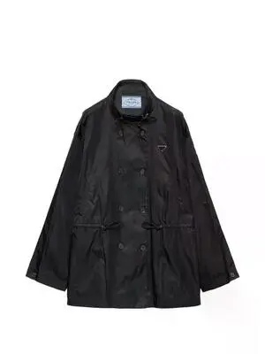 Prada Re-nylon Rain Jacket - Black