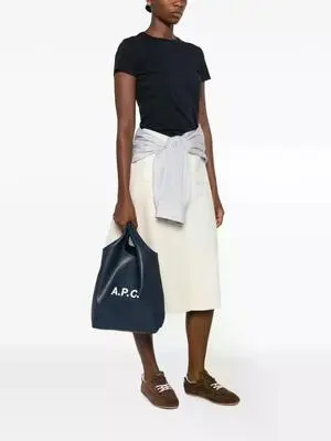 A.p.c. Small Ninon Logo-print Tote Bag