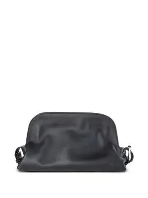 ANN DEMEULEMEESTER Buckle-detail Leather Clutch Bag