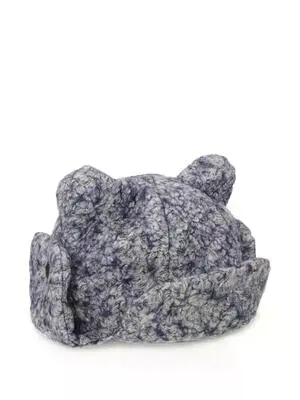 Henrik Vibskov Textured Hat - Blue
