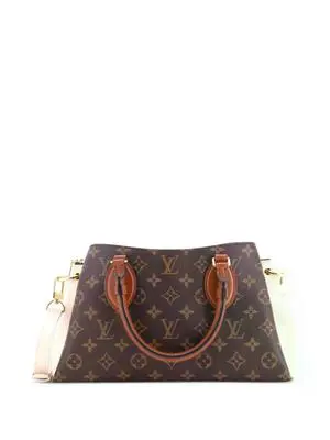 LOUIS VUITTON Monogram Canvas Vendome Tote Shoulder Bag - Brown