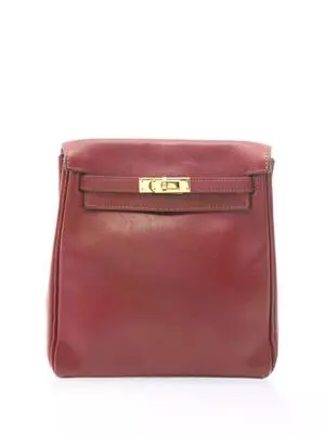 Hermès 2000s Kelly Ad Pm Backpack - Red