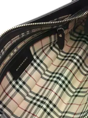 Burberry Embossed Logo Shoulder Bag