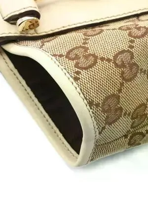 Gucci 2010s Gg-logo Patterned Tote Bag