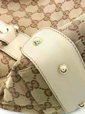 Gucci 2010s Gg-logo Patterned Tote Bag