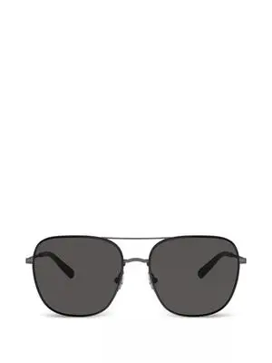 BROOKS BROTHERS EYEWEAR Pilot Frame Sunglasses - Grey