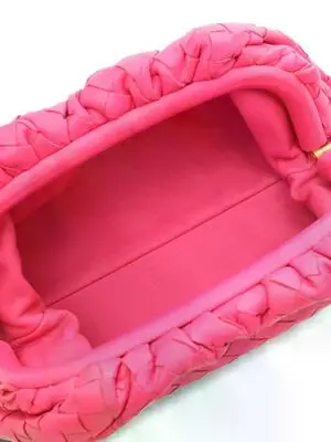 Bottega Veneta 2010s Mini The Pouch Shoulder Bag - Pink