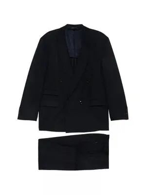 Giorgio Armani Double-breasted Suit - Blue