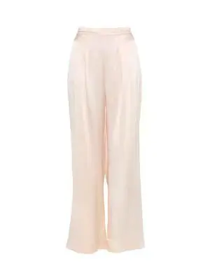 ERES Event Pleated Silk Trousers