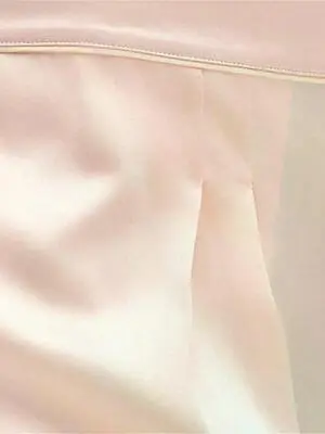 ERES Pleated Silk Satin Wide Leg Trousers