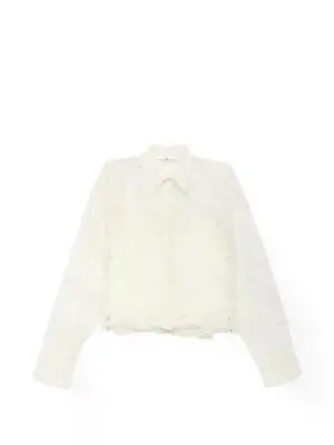 Ermanno Scervino Lace Shirt - White