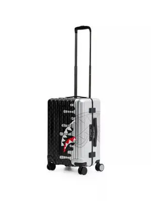SPRAYGROUND Shark Mouth Checkered Suitcase
