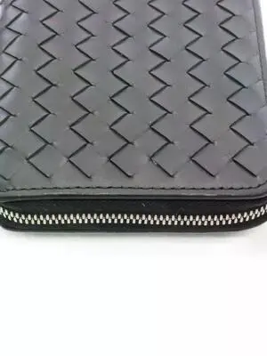 Bottega Veneta 2010s Intrecciato Zip-around Wallet