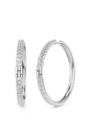 SWAROVSKI Dextera Crystal-embellished Hoop Earrings