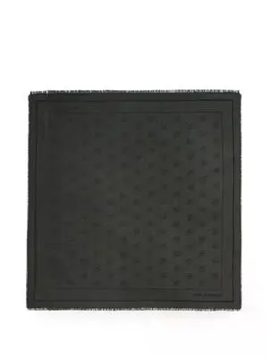 Karl Lagerfeld K/autograph All-over-print Jacquard Scarf - Black