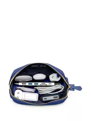 MAISON DE SABRE The Tech Pouch Pebbled Leather Gadget