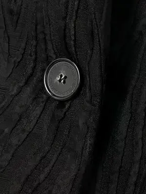 Stella McCartney Textured Single-breasted Blazer