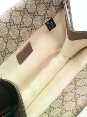 Gucci Small Gg Supreme Crossbody Bag - Neutrals