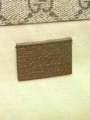 Gucci Small Gg Supreme Crossbody Bag - Neutrals