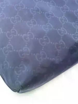 Gucci 2000s Gg Pattern Shoulder Bag