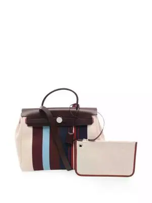 Hermès Herbag Zip Tote Bag - Neutrals