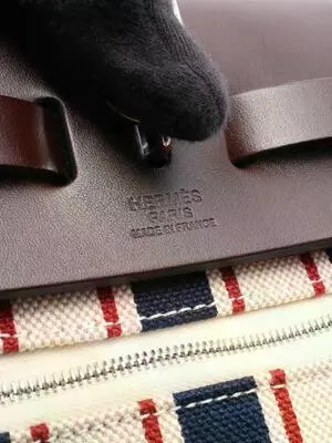 Hermès Herbag Zip Tote Bag - Neutrals