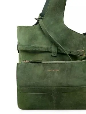 Manu Atelier Cambon Cabas Tote Bag - Green