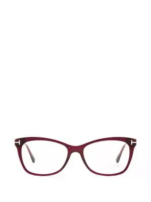 TOM FORD Rectangle-frame Glasses - Pink
