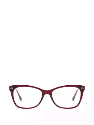 TOM FORD Rectangle Frame Glasses - Pink