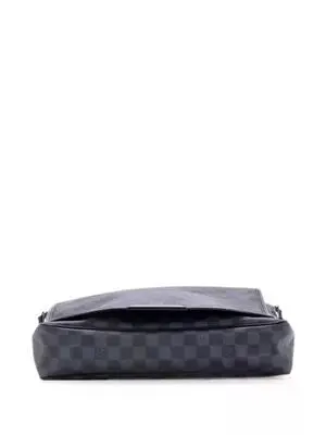LOUIS VUITTON Daniel Messenger Bag Damier Graphite Mm - Black