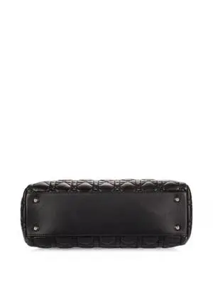Dior Medium Soft Shopping Tote Bag - Black