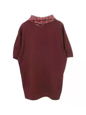 Dolce & Gabbana 2020s Scarf-detail T-shirt