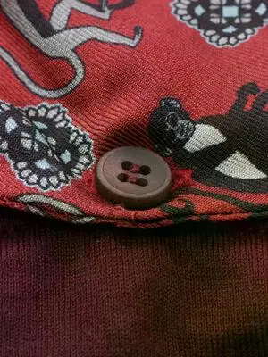 Dolce & Gabbana 2020s Scarf-detail T-shirt