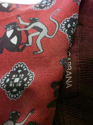 Dolce & Gabbana 2020s Scarf-detail T-shirt