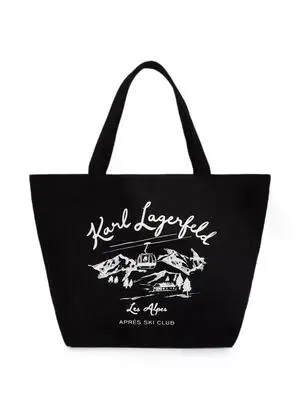 Karl Lagerfeld K/essential Après-ski Shopper Bag - Black
