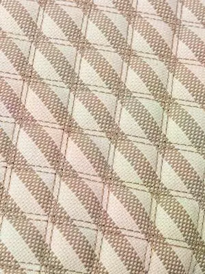Guess Quilted Striped Tote Bag With Chain Strap