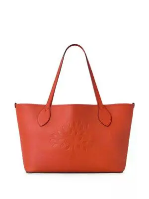 Mulberry Tree Grain Leather Large Tote Bag