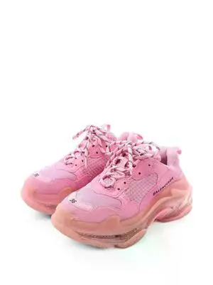 Balenciaga Triple S Mesh Sneakers - Pink